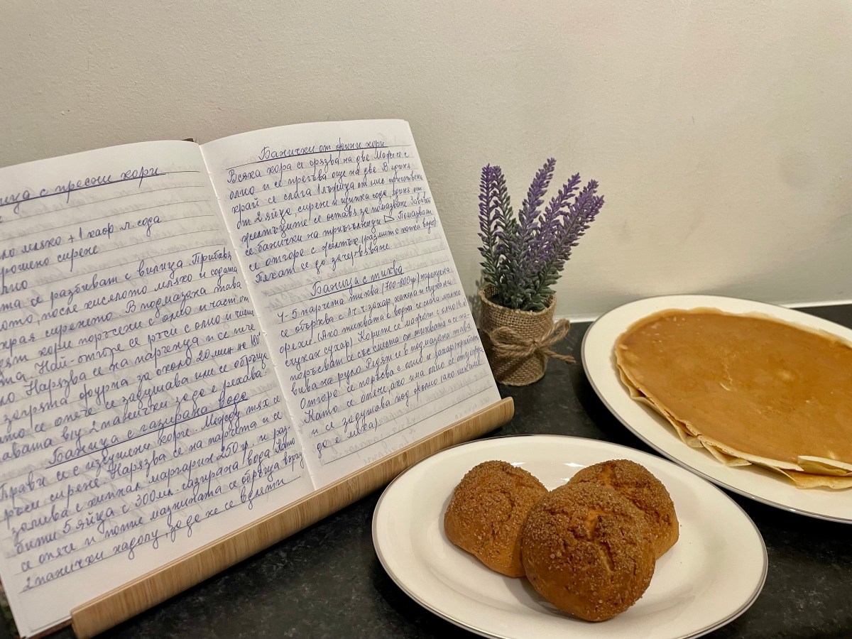 My most valuable possession? My grandmother’s recipe book – Sip of Culture